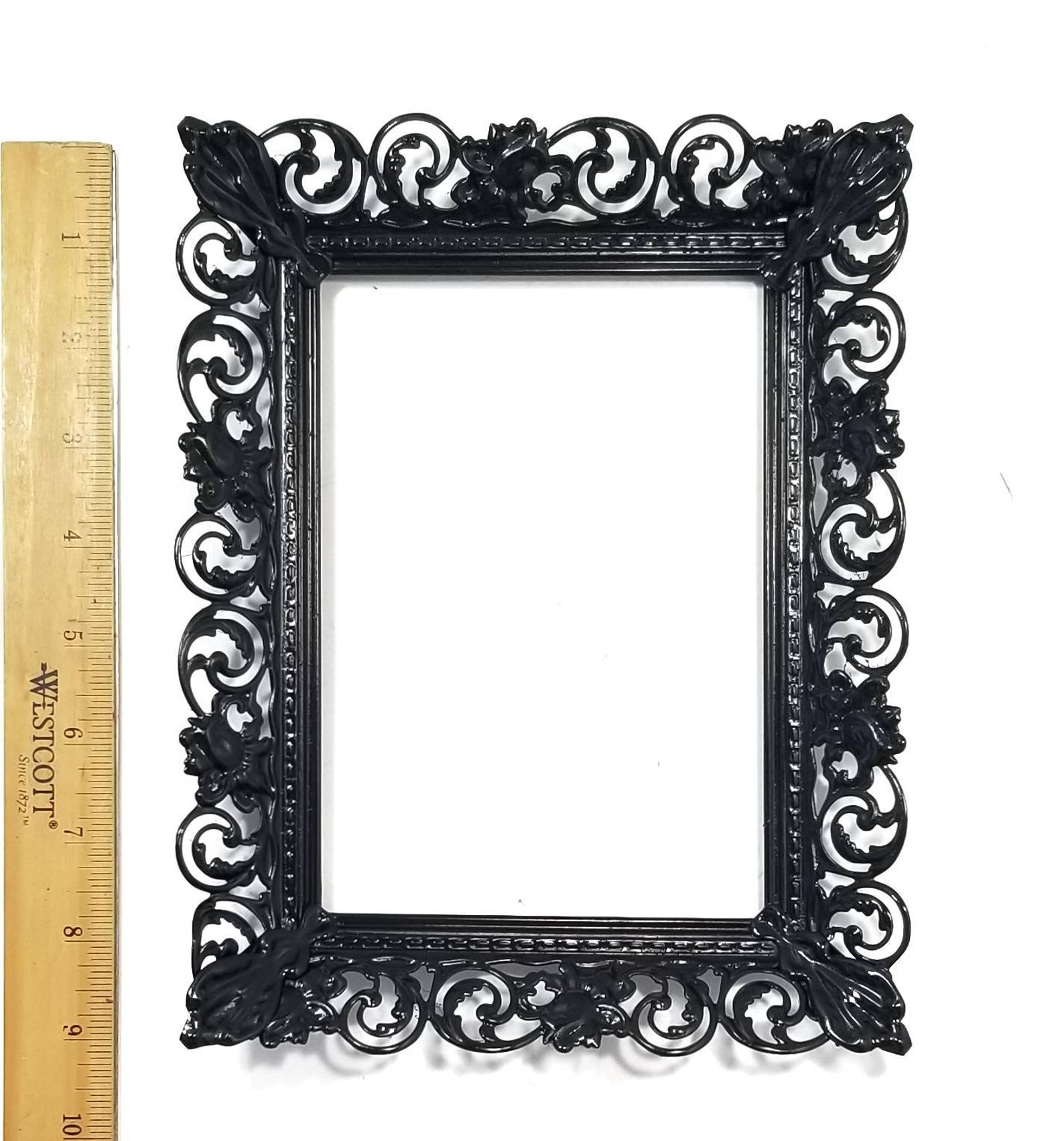 Black Picture Frame Set, Gallery Wall Frame Set, Gothic Frames, Goth ...