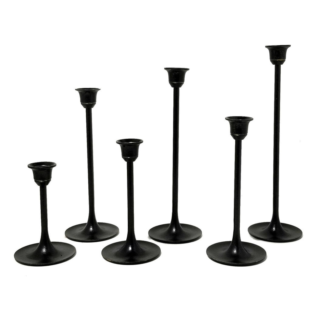 Gothic Candlesticks, Gothic Candle Holders, Gothic Home Decor, Goth ...