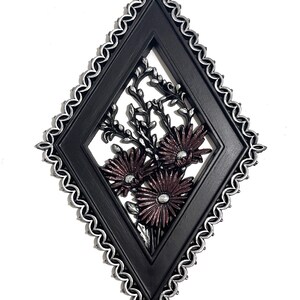 Victorian Goth Decor, Vintage Wall Plaques, Black Wall Art, Gothic Home ...