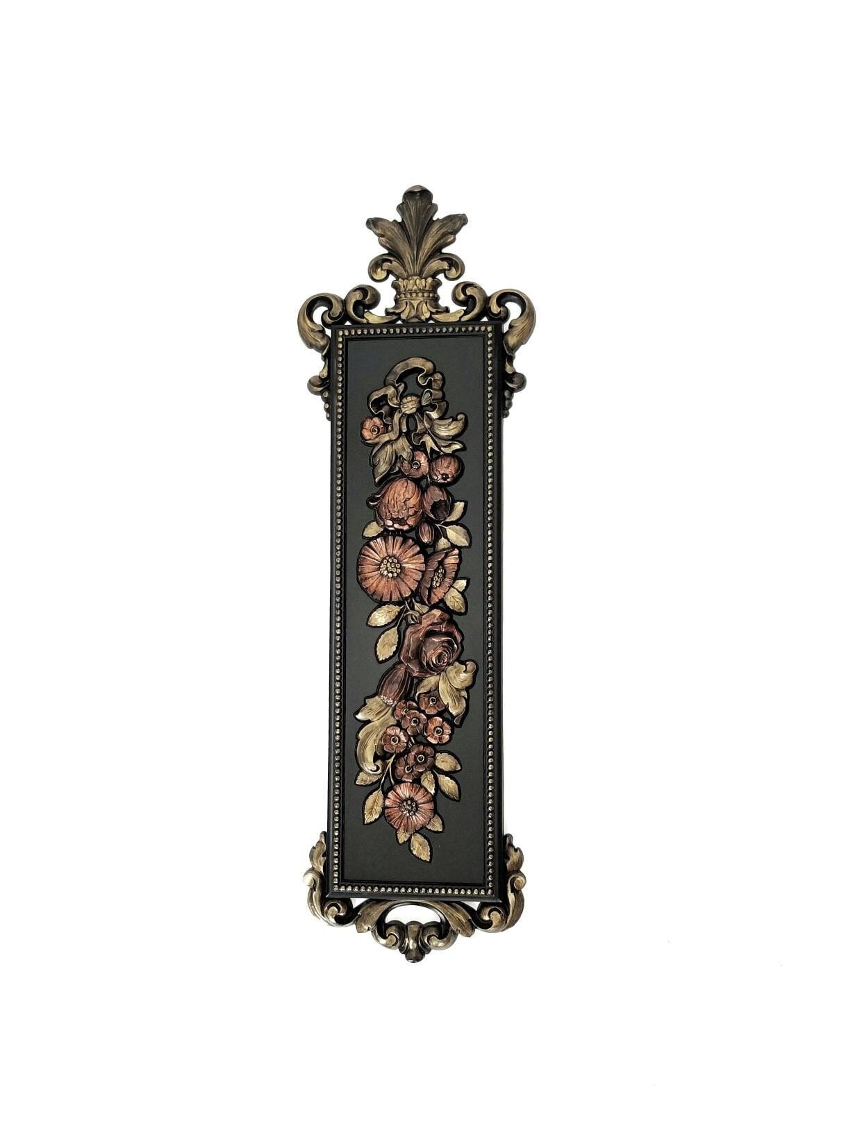 Victorian Goth Decor Vintage Wall Plaque Black Wall Art - Etsy