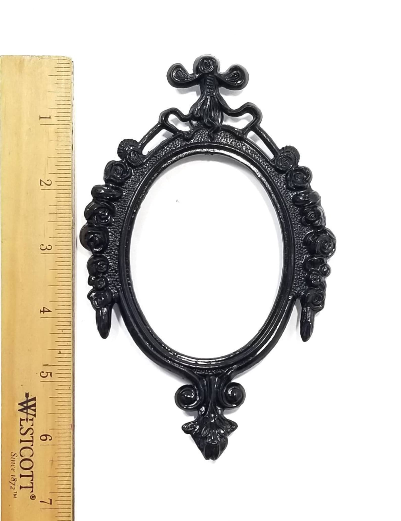 Black Picture Frame Set, Gallery Wall Frame Set, Gothic Frames, Goth ...