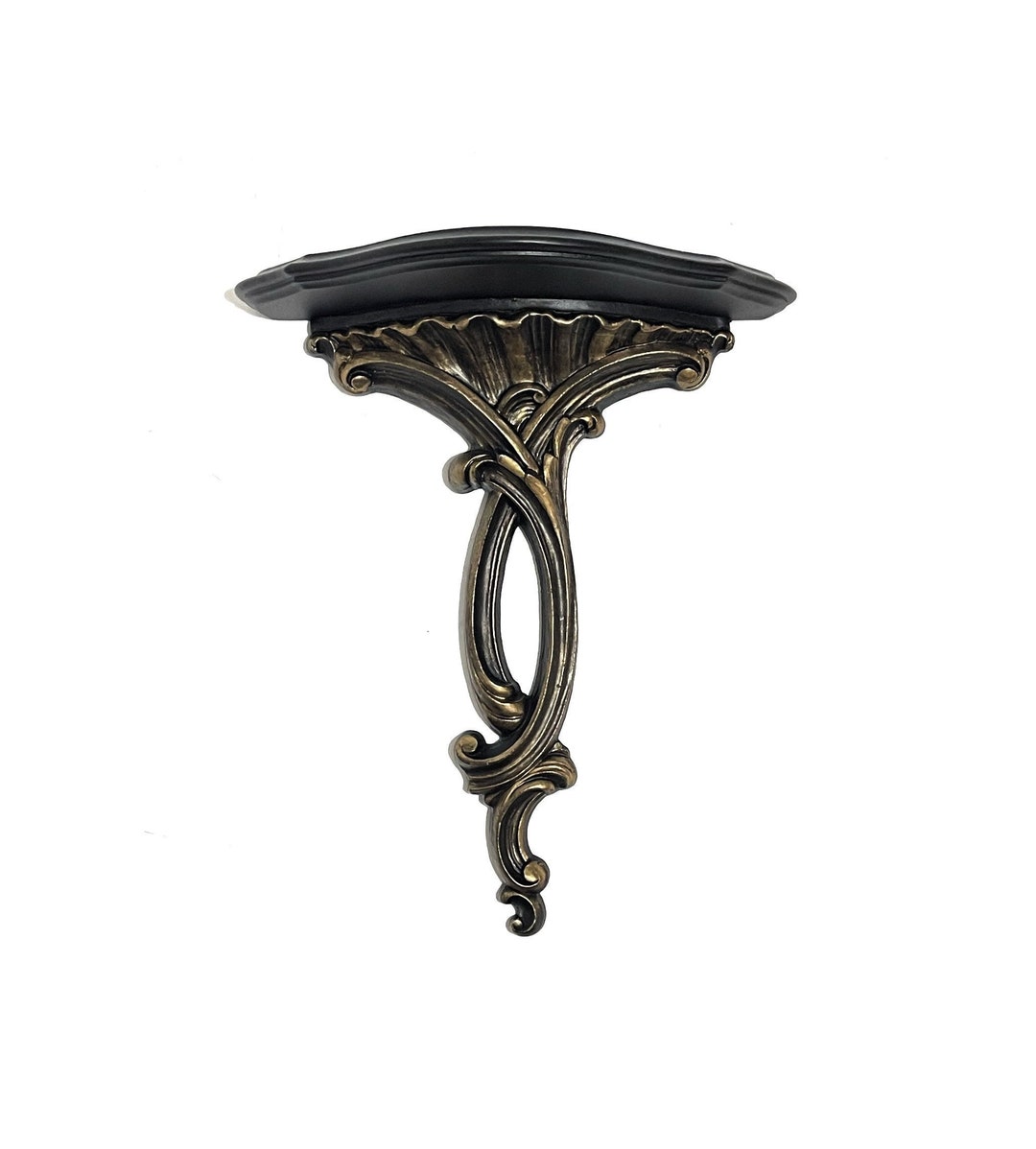 Vintage Wall Shelf, Gothic Home Decor Wall, Goth Decor, Floating Black ...