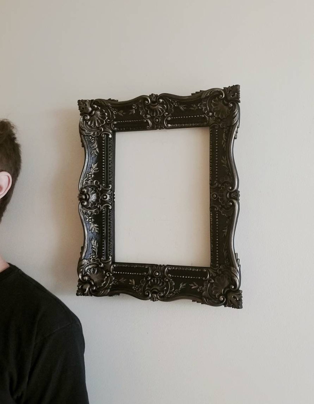 Ornate Black Picture Frame 8x10 | Gothic Baroque Gallery Wall Frame | Victorian Decor - Etsy