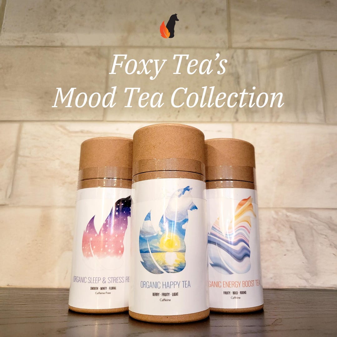 Mood Tea Collection, Happy Tea, Sleep & Relax Tea, Energy Boost Tea ...