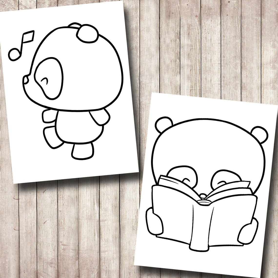 Panda Bear Coloring Pages, Panda Bears, Coloring Pages for Kids ...