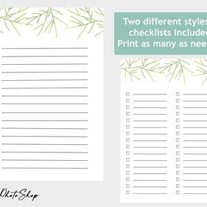 Simple Printable Checklist Printable Checklist Simple - Etsy