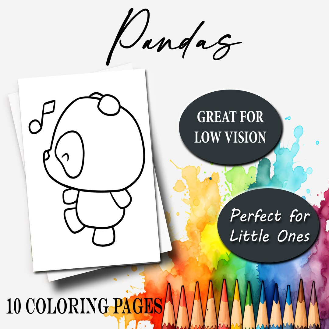 Panda Bear Coloring Pages, Panda Bears, Coloring Pages for Kids ...