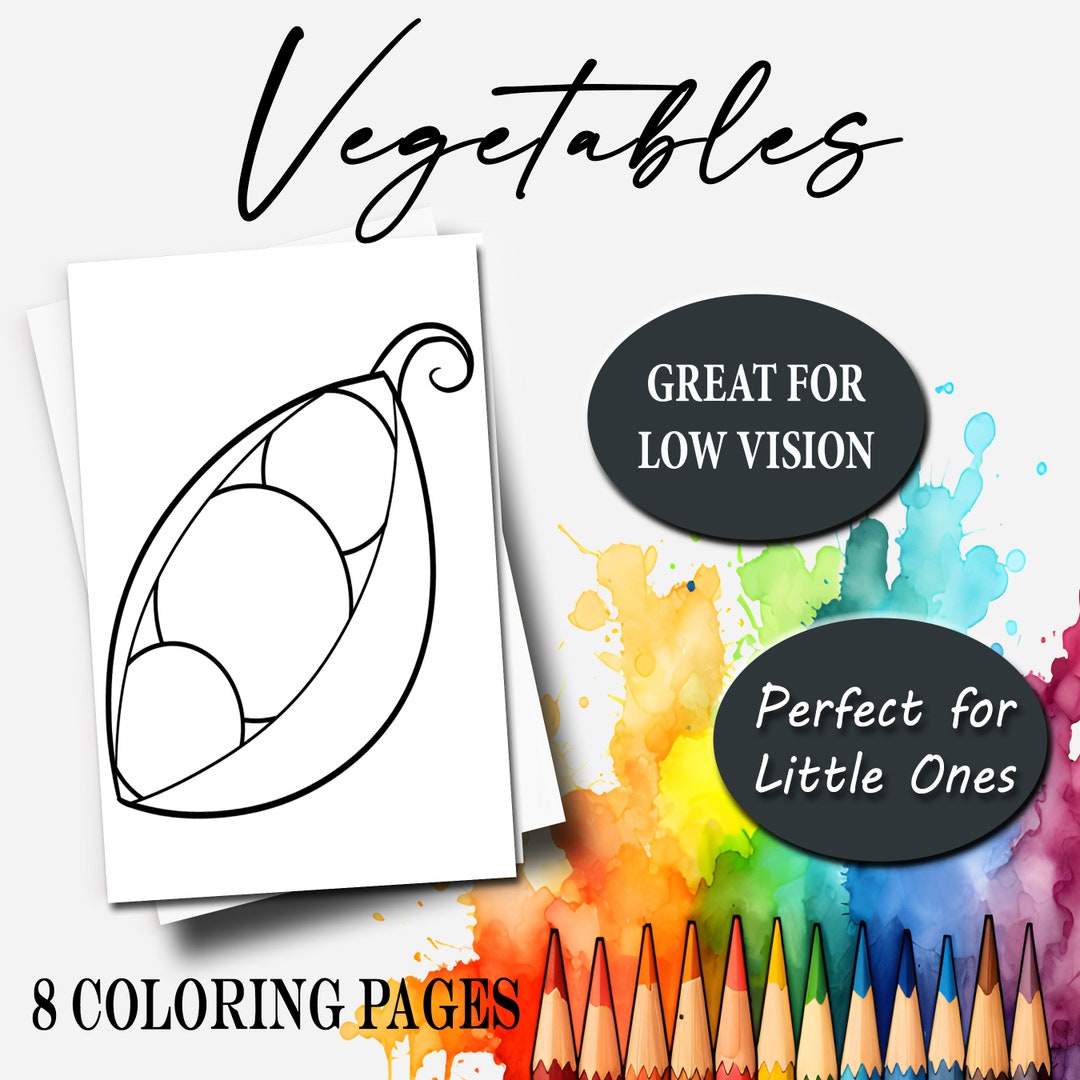 Vegetable Coloring Pages, Learning Resources for Kids, Coloring for ...