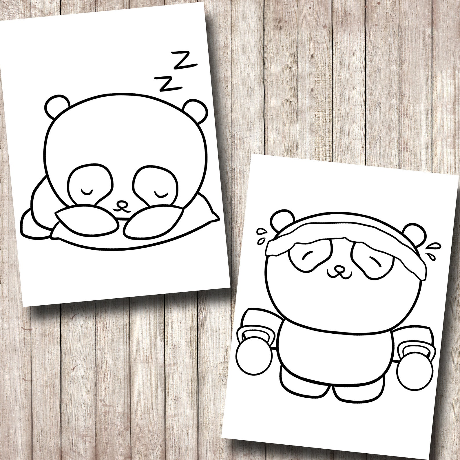Panda Bear Coloring Pages, Panda Bears, Coloring Pages for Kids ...