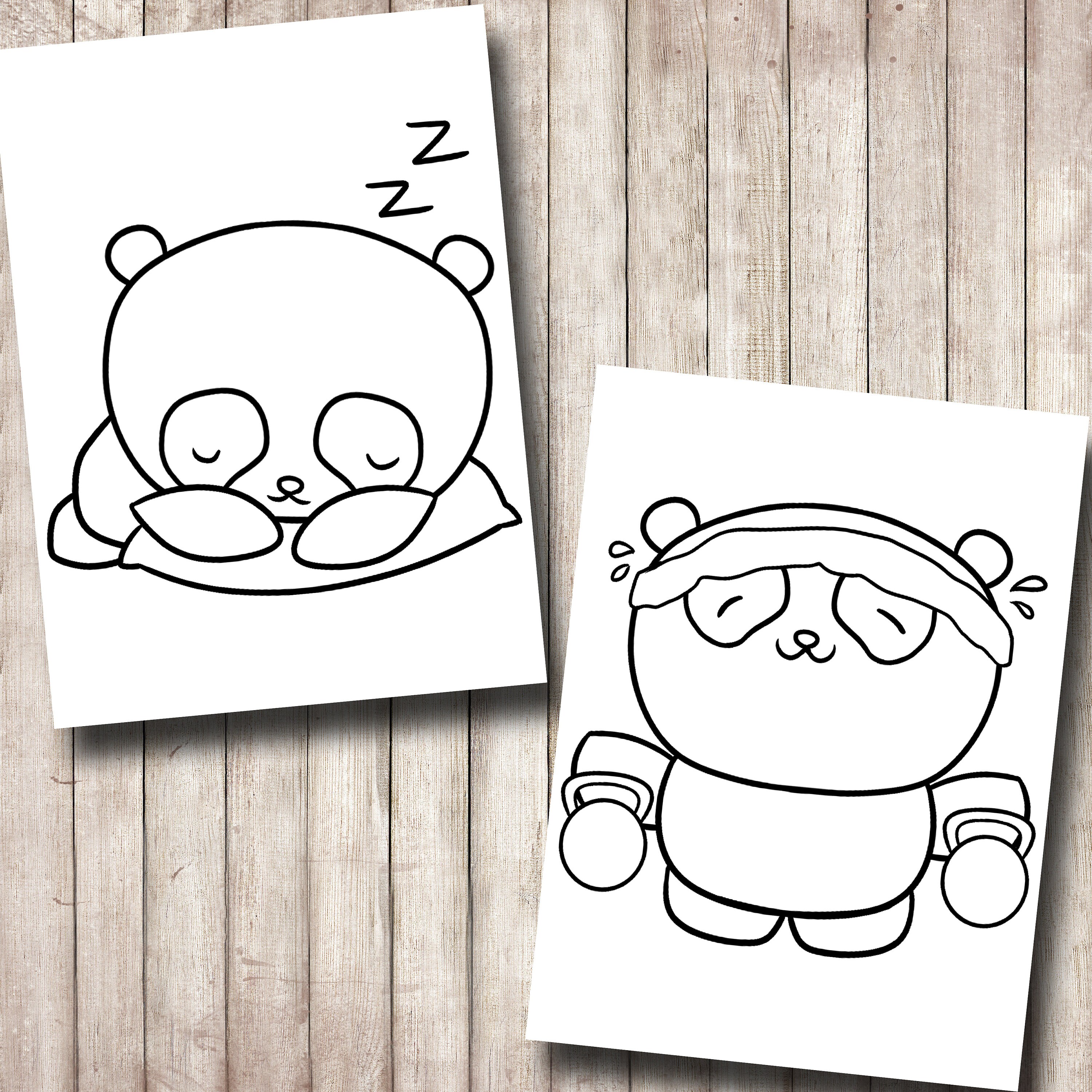 Panda Bear Coloring Pages, Panda Bears, Coloring Pages for Kids ...