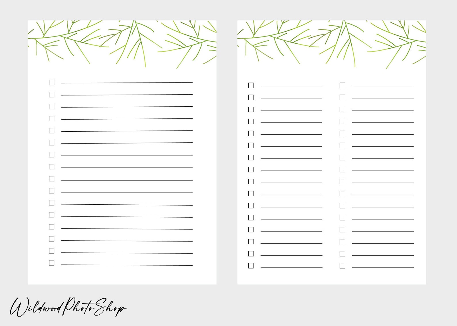 Simple Printable Checklist Printable Checklist Simple - Etsy