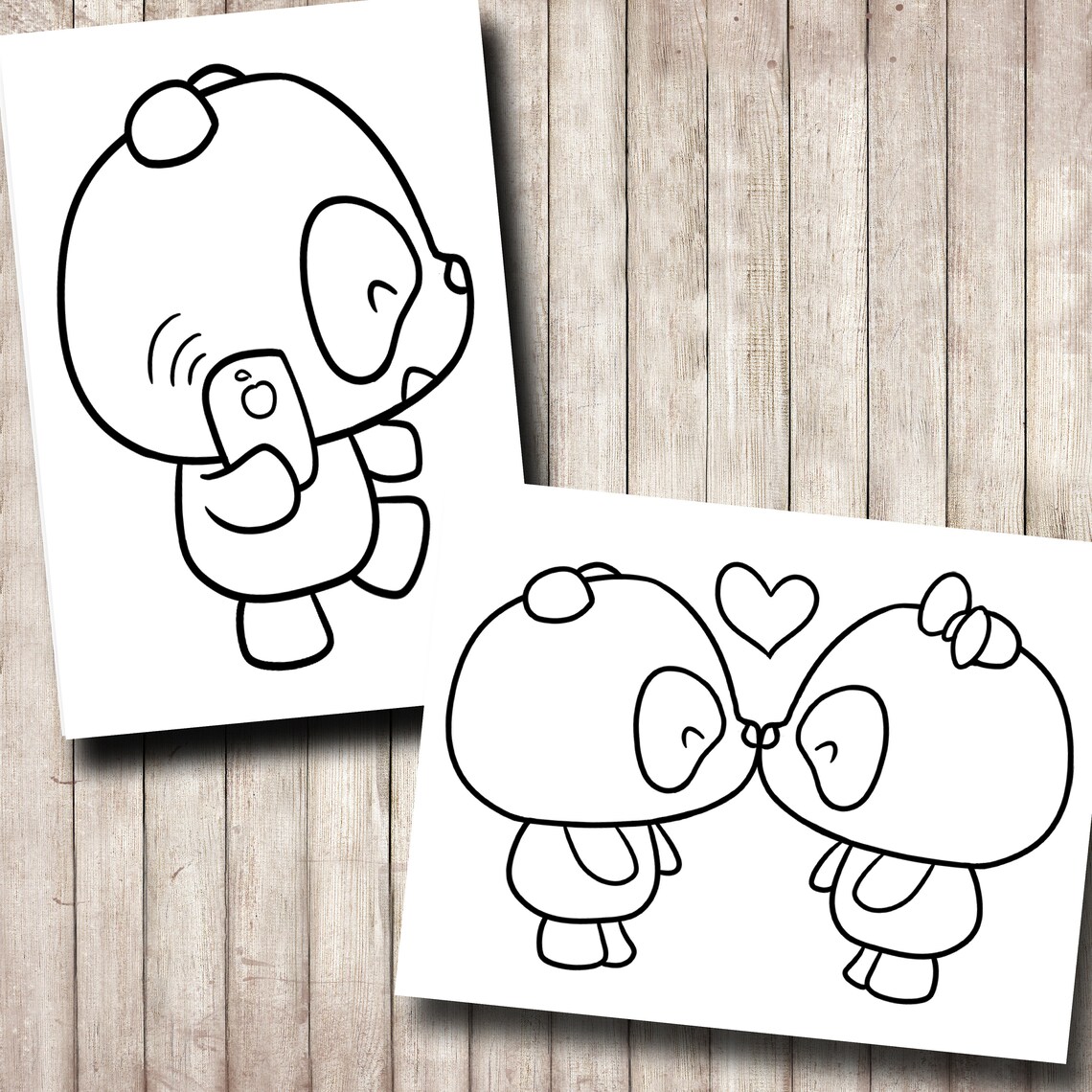 Panda Bear Coloring Pages, Panda Bears, Coloring Pages for Kids ...