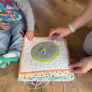 My Little Quiet Book - What's the Time? - Etsy