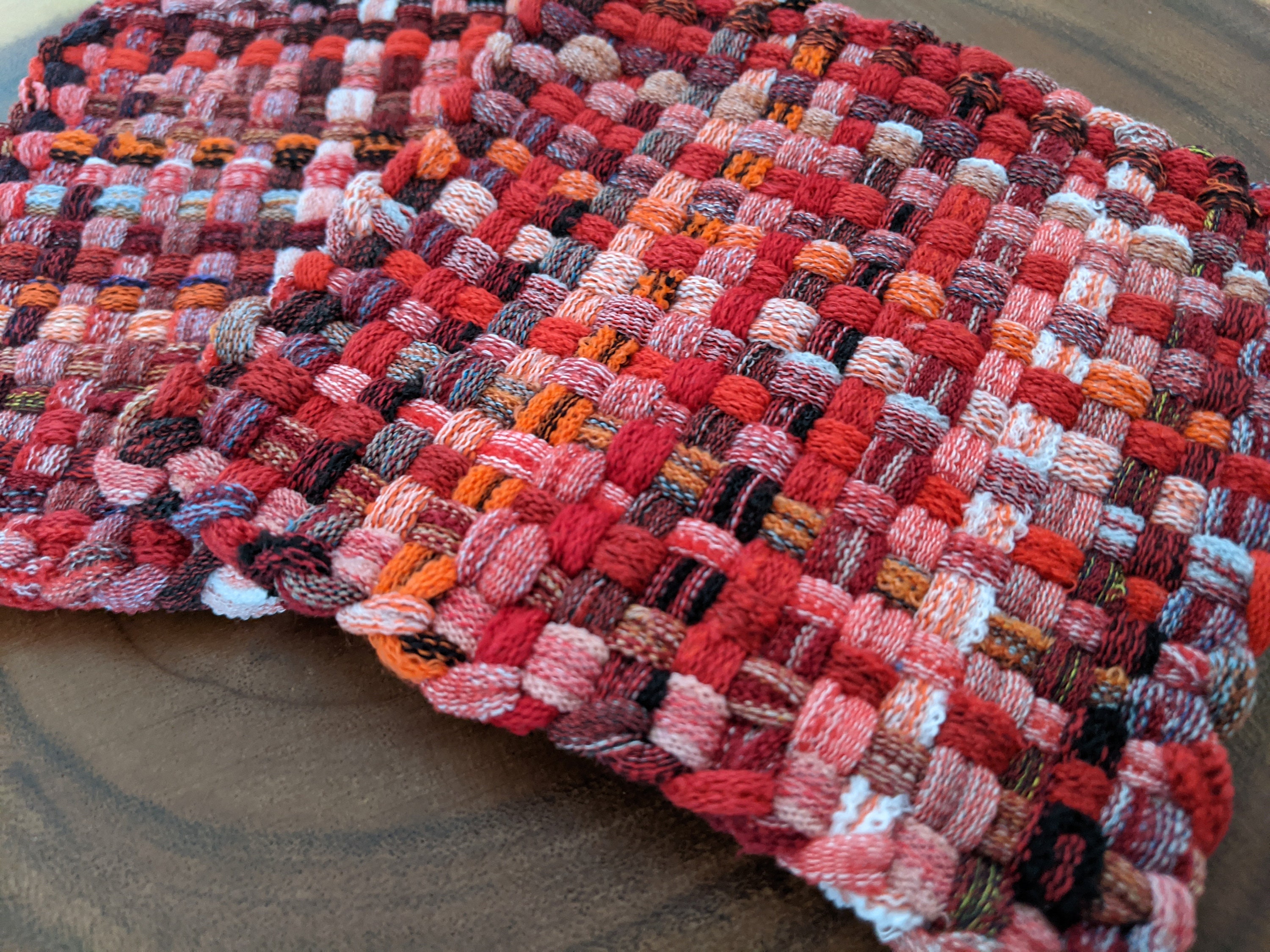 Handmade Loom Woven Potholder Set, Trivet, Hotpad, Oven Mitts - Etsy