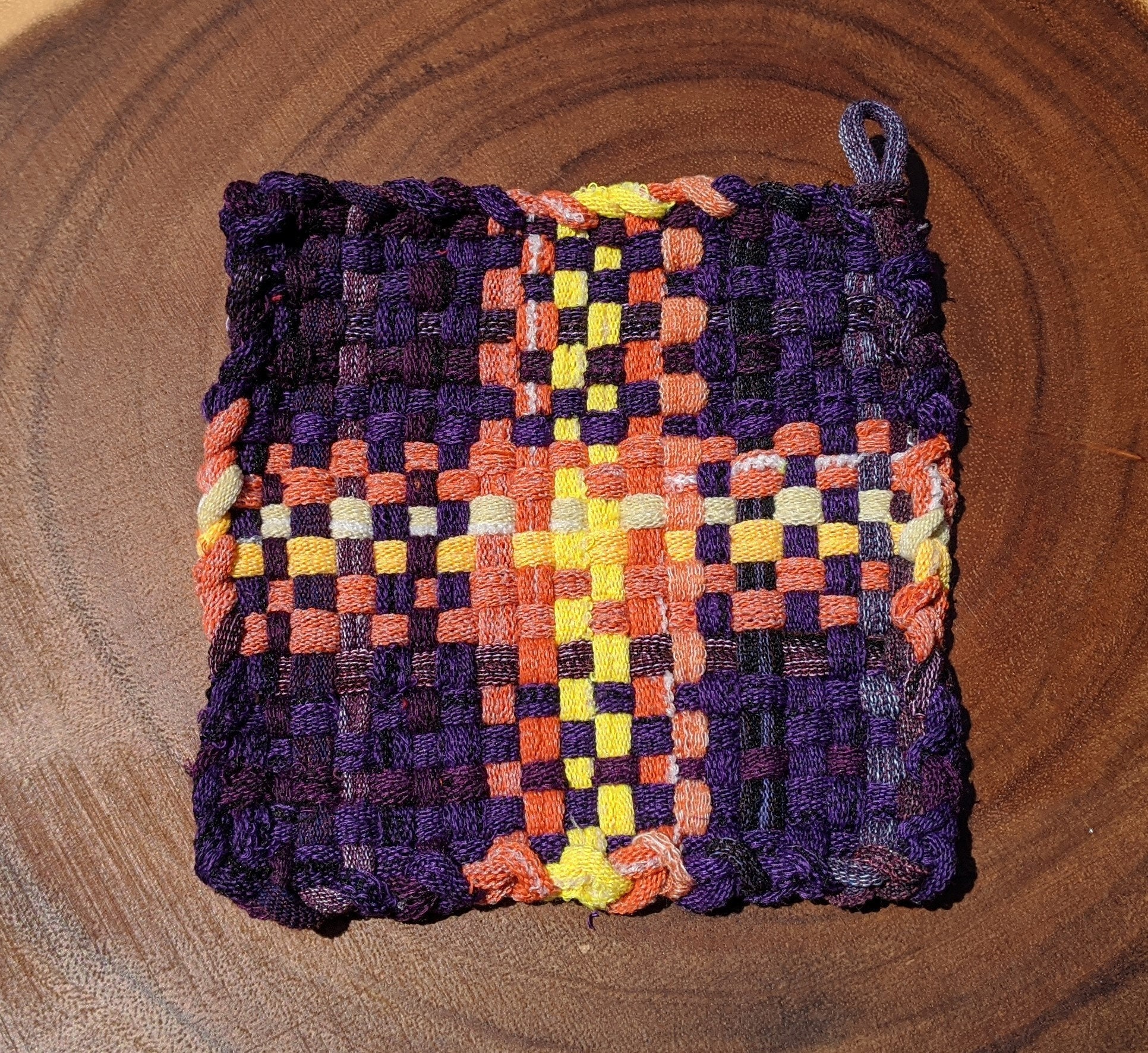 Handmade Loom Woven Potholder Trivet Hotpad Oven Mitts - Etsy UK
