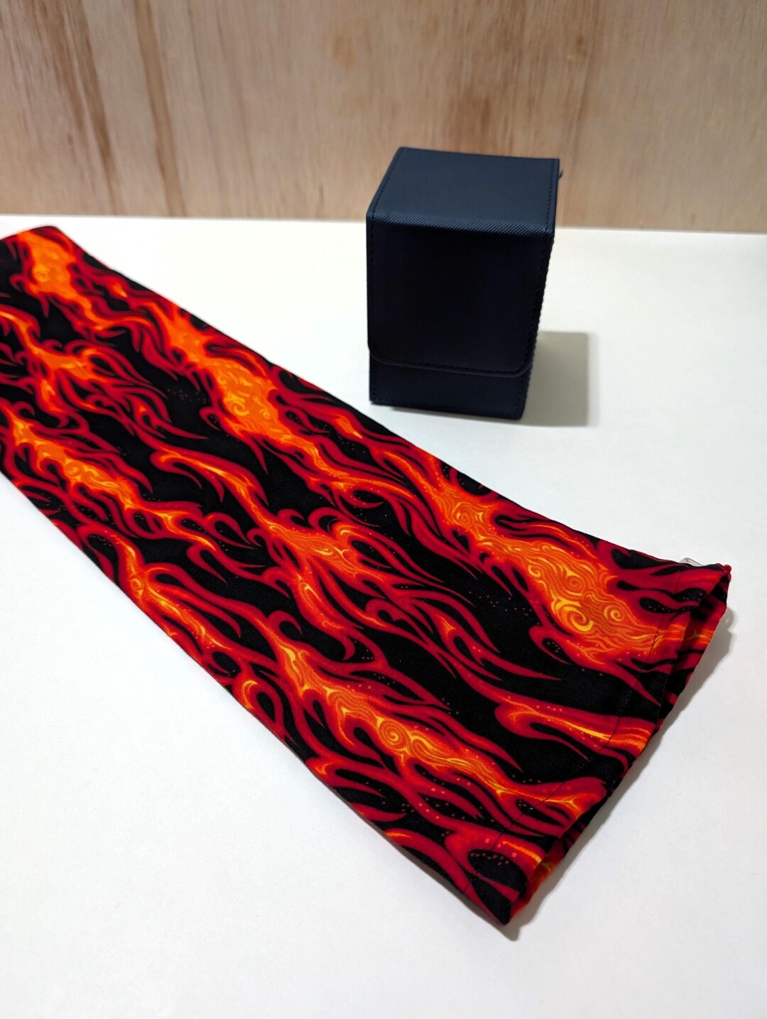 Red Fire Playmat Bag: MTG Card Game Storage - Etsy