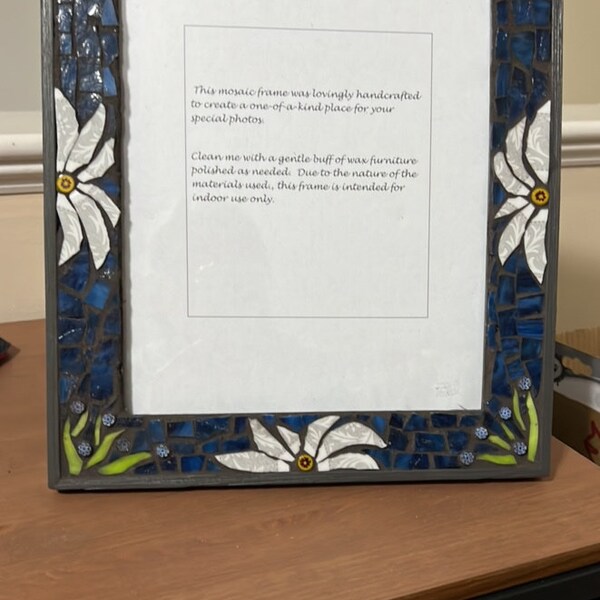 Mosaic Picture Frame - Etsy