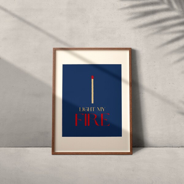 Light My Fire - Etsy