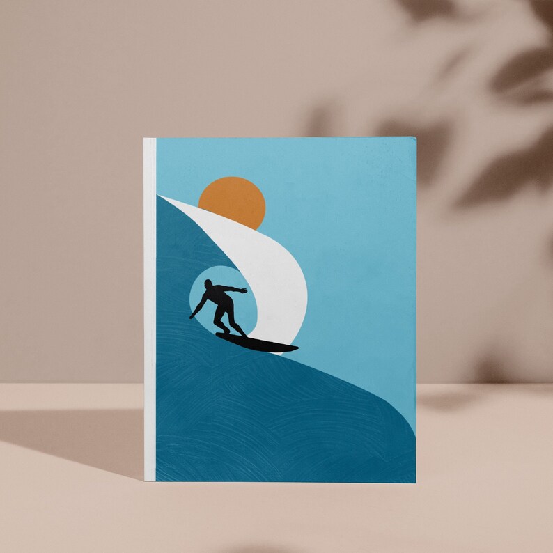 Surf Print,surf Decor, Surf Art, Surfer, Ocean Prints, Minimalistic ...