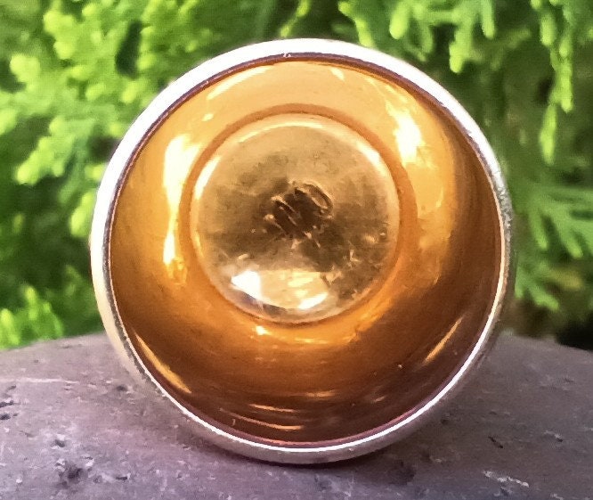 MKD 14K Solid Gold Thimble, KETCHAM & MCDOUGALL Size 7, Monogram Heart ...