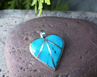 Native American Heart Pendant - Etsy