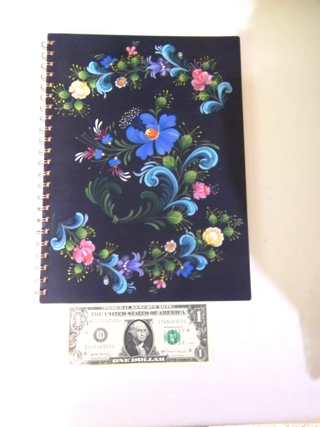 Colorful Os Rosemaling Book/sketch Book/journal - Designed by Judy ...