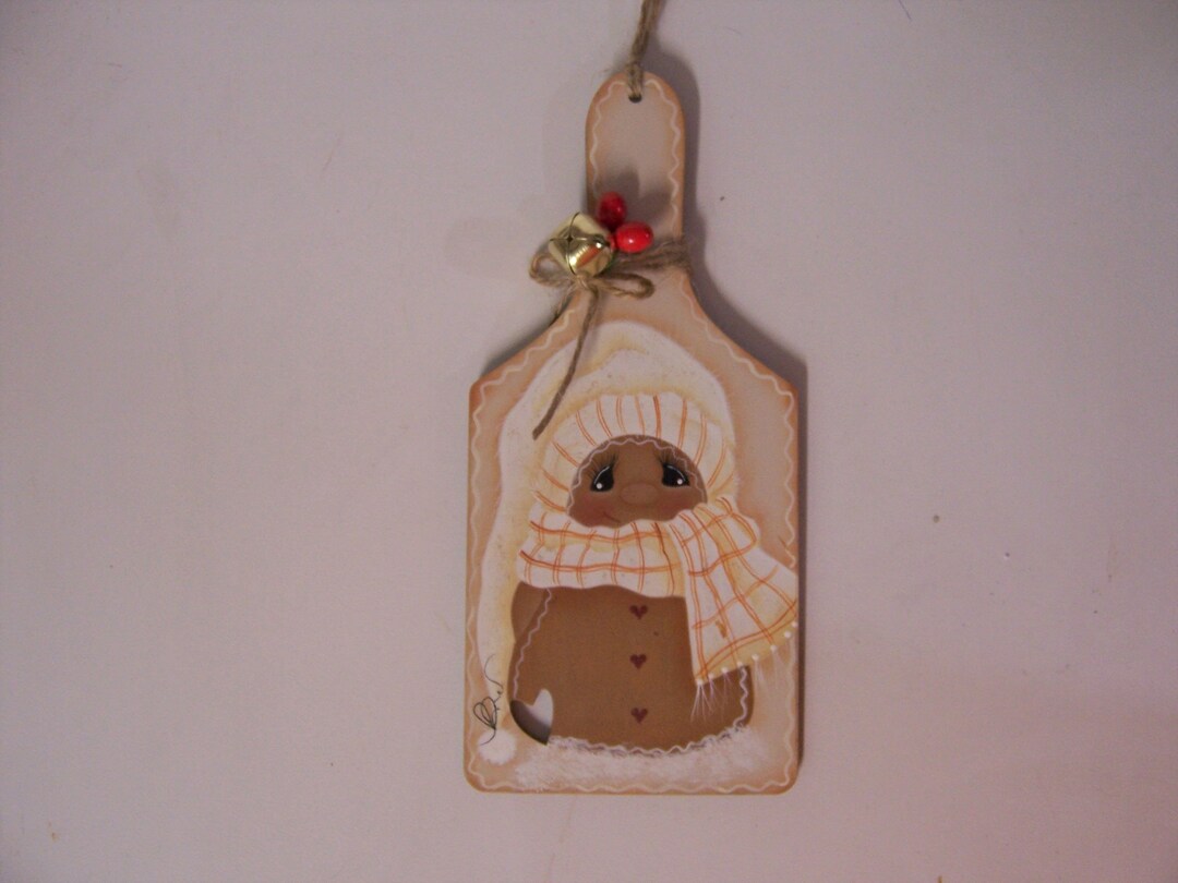 Ginger Spice and Marshmallow Fluff Christmas Ornament Deb Mishima ...