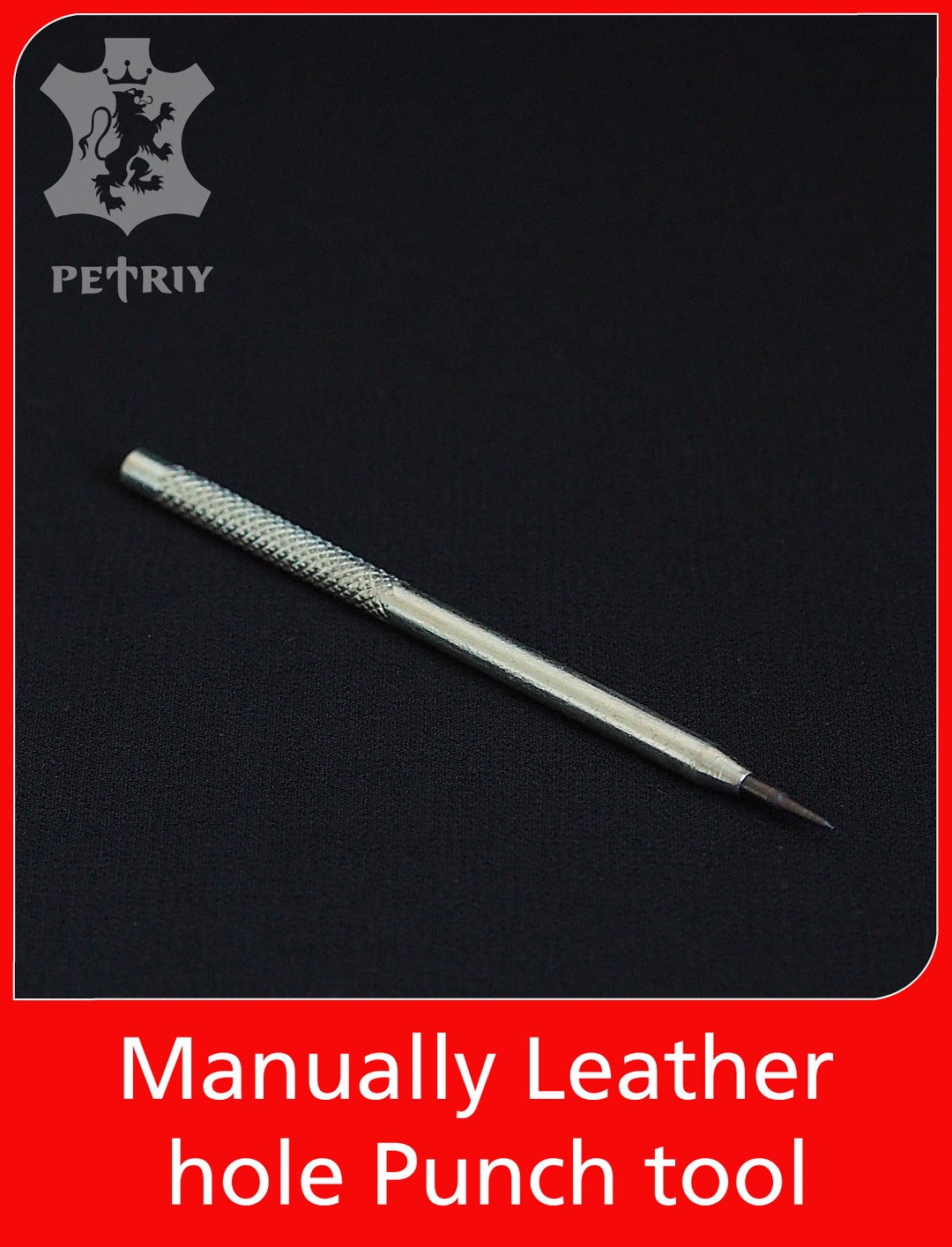 Manually Leather Hole Punch Tools, Round 0mm Hole Stitching Punch for ...