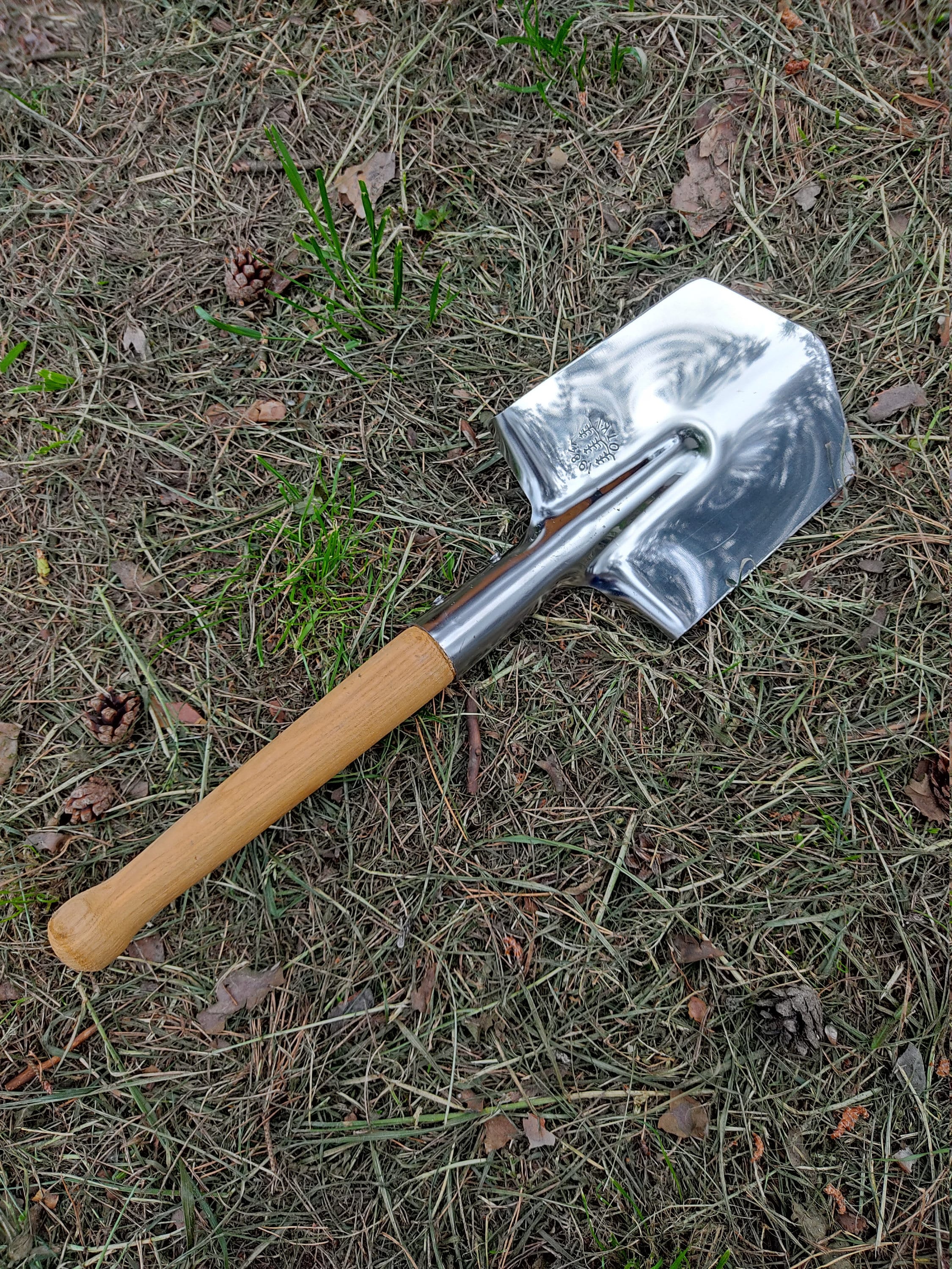 Soviet Sapper Shovel Small Military Sapper Shovel USSR Stainless Steel ...