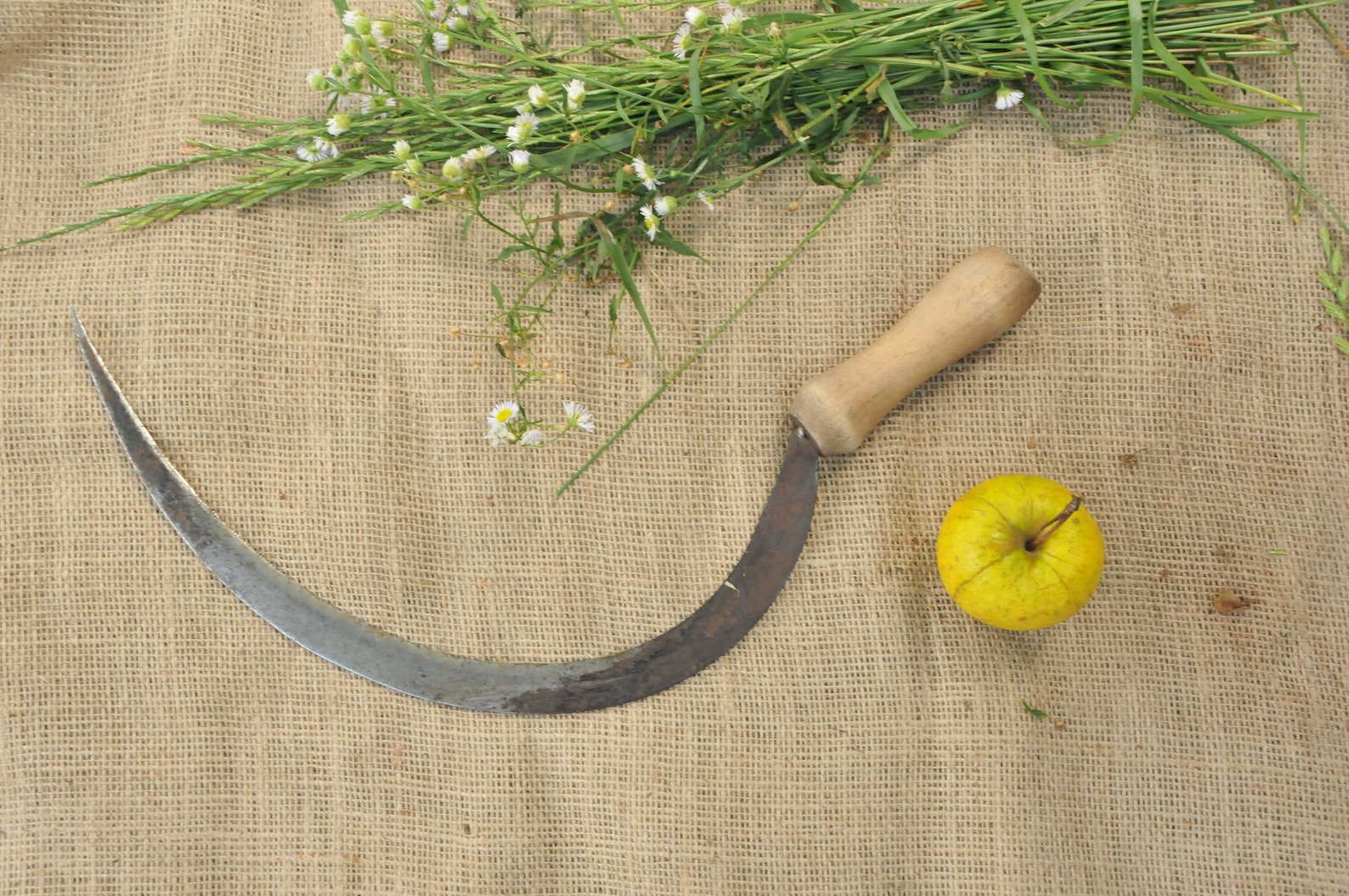 Antique Sickle Blade Rust Patina Primitive Sickle Hand Forged - Etsy
