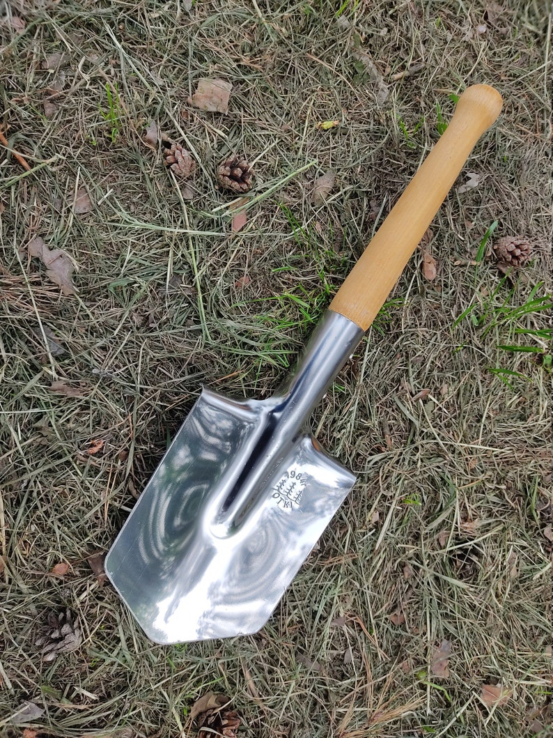 Soviet Sapper Shovel Small Military Sapper Shovel USSR Stainless Steel ...