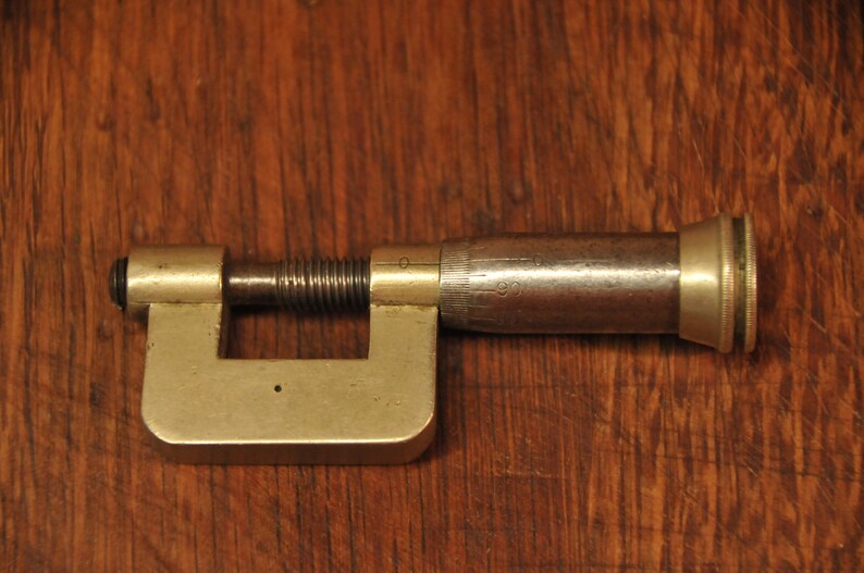 Vintage Micrometer Watchmaker's Micrometer Jeweler's Tool Ancient ...
