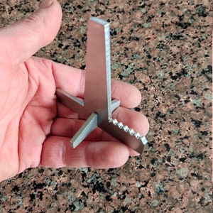 Stainless Steel Stand 1 Pair Decorative Plate Stand Metal Display Stand ...