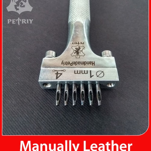 Manually Leather Hole Punch Tools Round 1 Mm Hole Stitching - Etsy