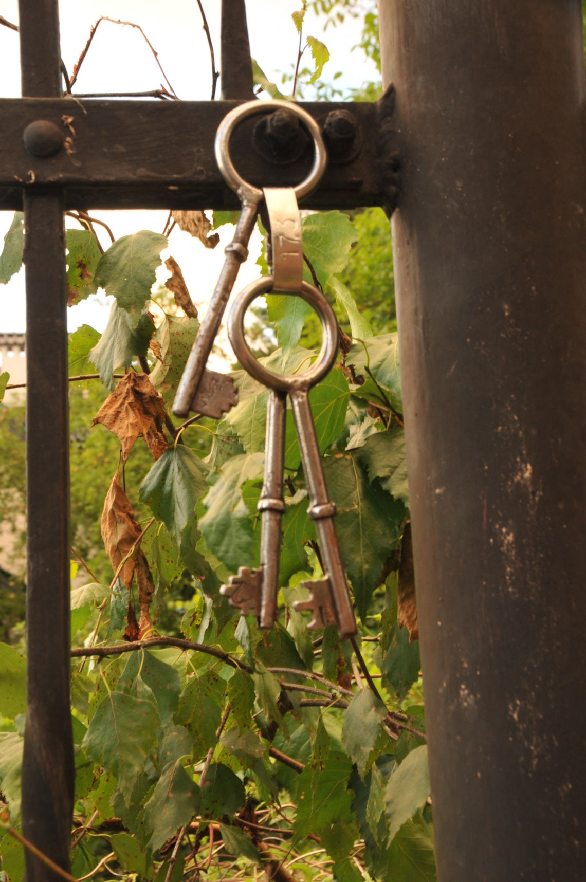 Prison Keys Metal Keys Old Keys Embellishments Set of Three | Etsy