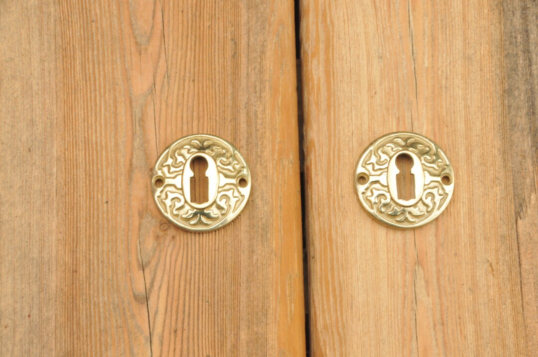 Bronze Overlays on Door Locks - Etsy