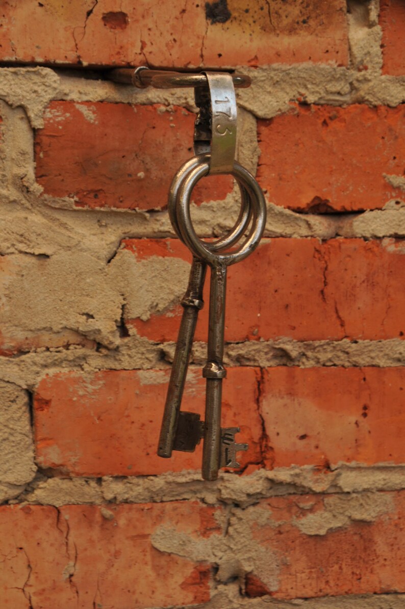 Prison Keys Metal Keys Old Keys Embellishments Set of Three | Etsy