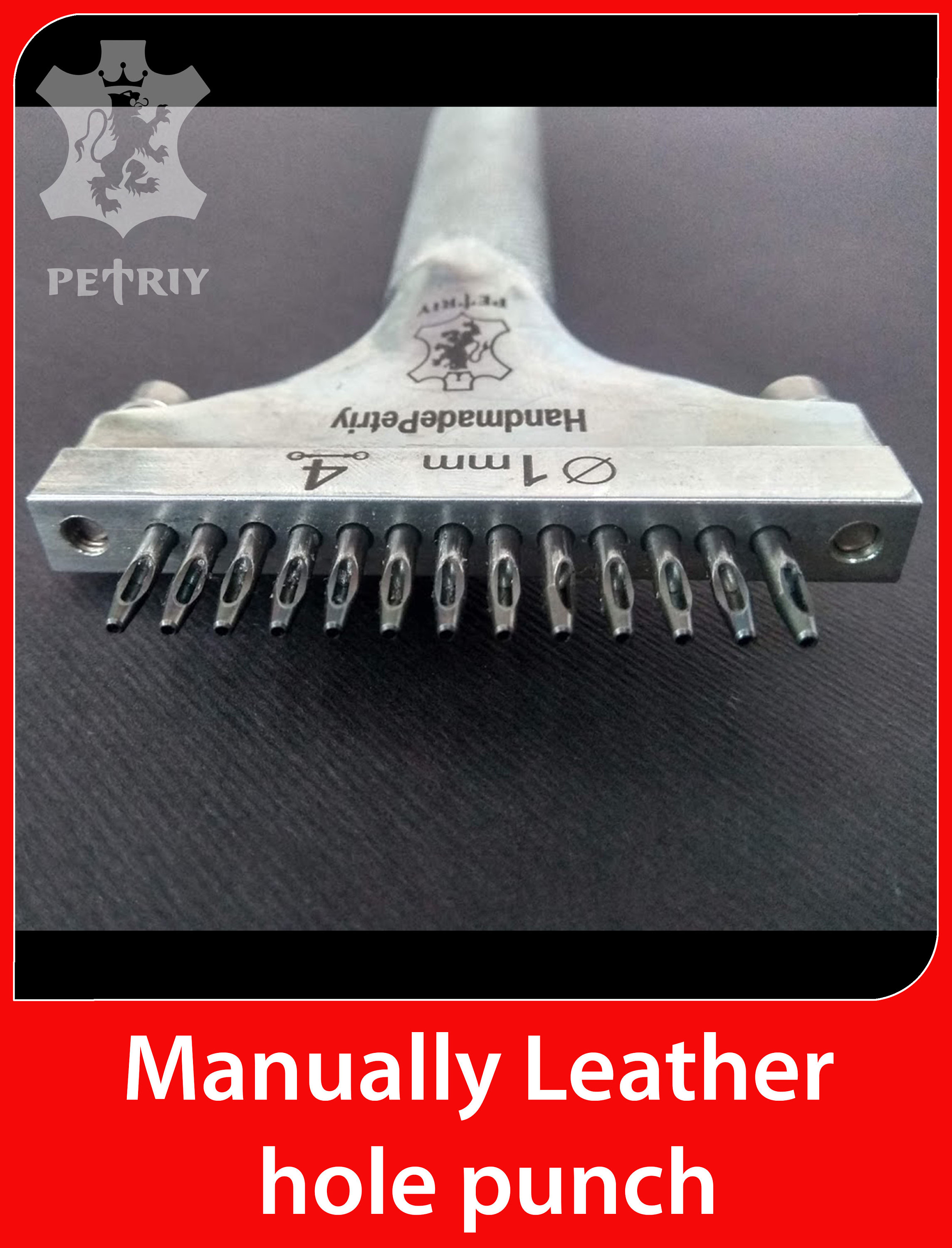 Manually Leather Hole Punch Tools Round 1 Mm Hole Stitching - Etsy
