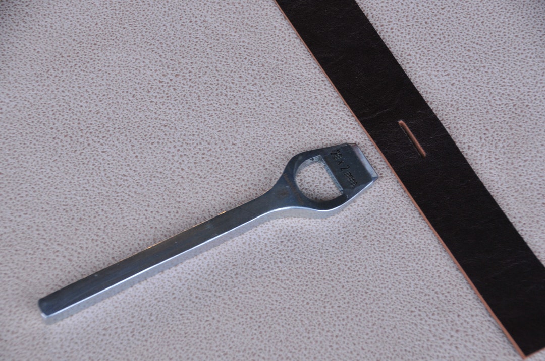 Manual Punch on a Belt Buckle 0,78х0,078 Inches. - Etsy