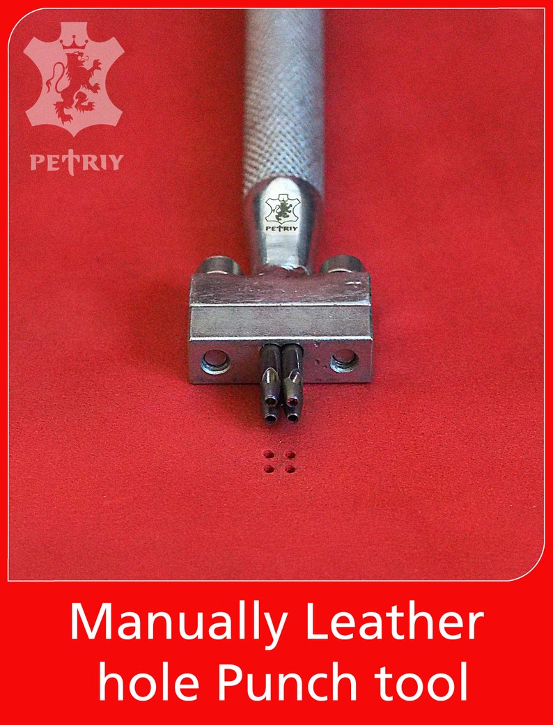 Manually Leather Hole Punch Tools Round 15 Mm Hole Stitching | Etsy