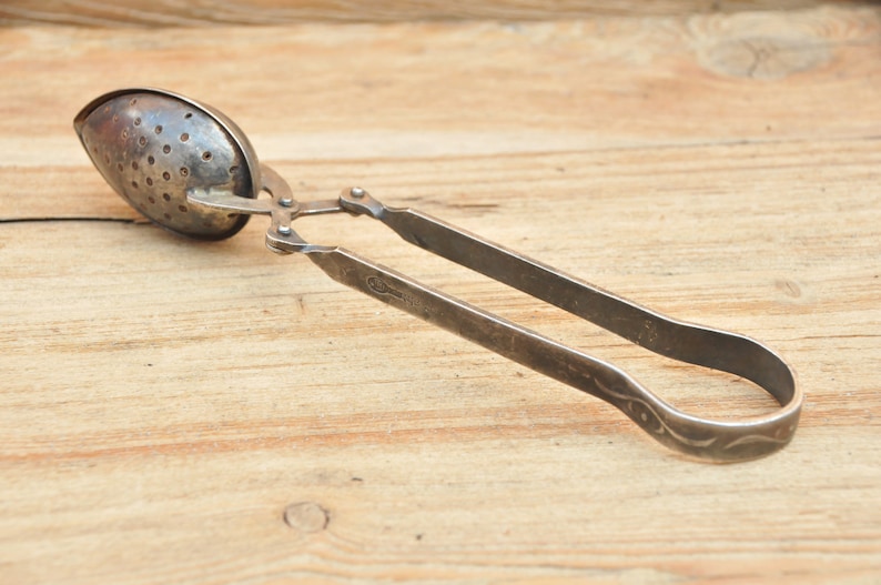 Tea Strainer Spoon Tea Infuser Vintage Soviet Russian Metal | Etsy