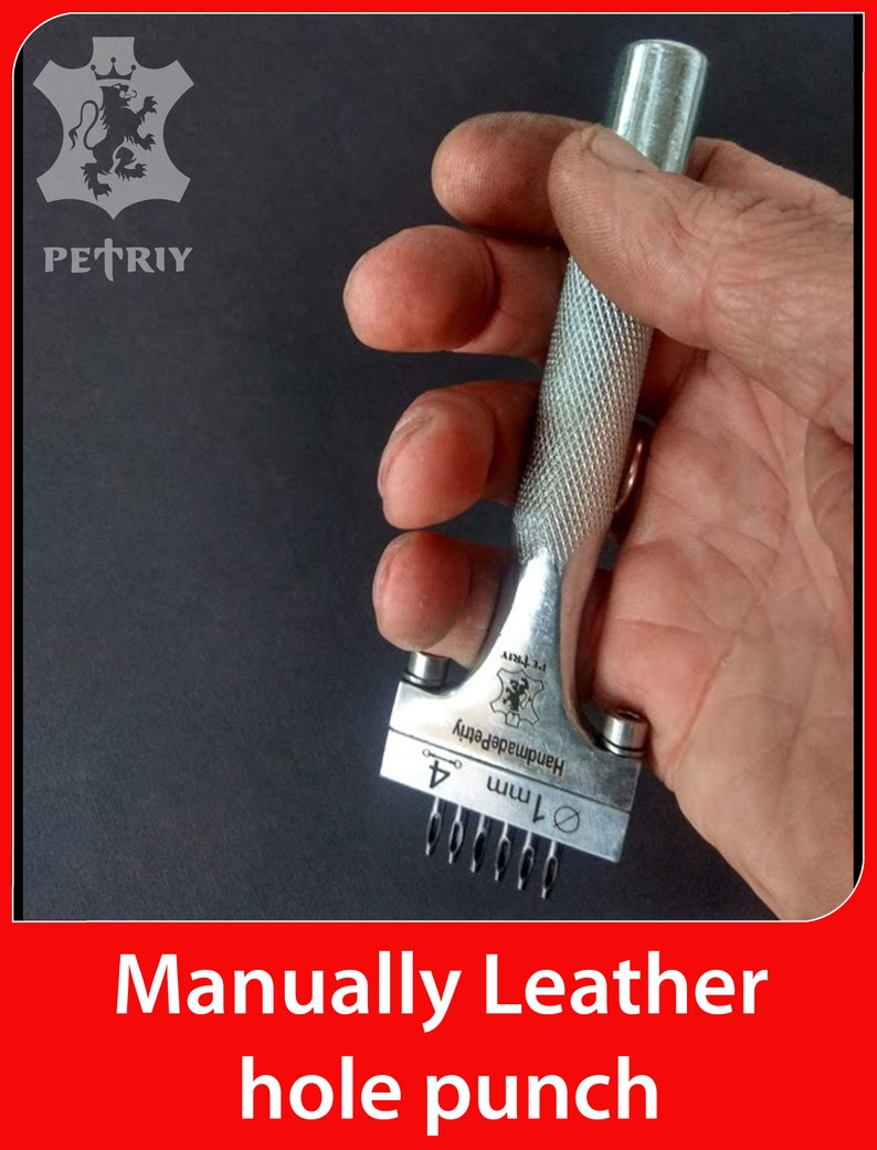 Manually Leather Hole Punch Tools Round 1 Mm Hole Stitching - Etsy