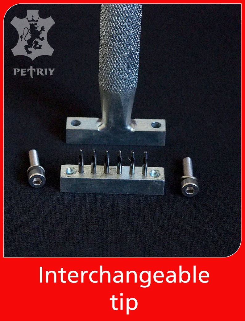 Manually Leather Hole Punch Tools Round 1 Mm Hole Stitching - Etsy