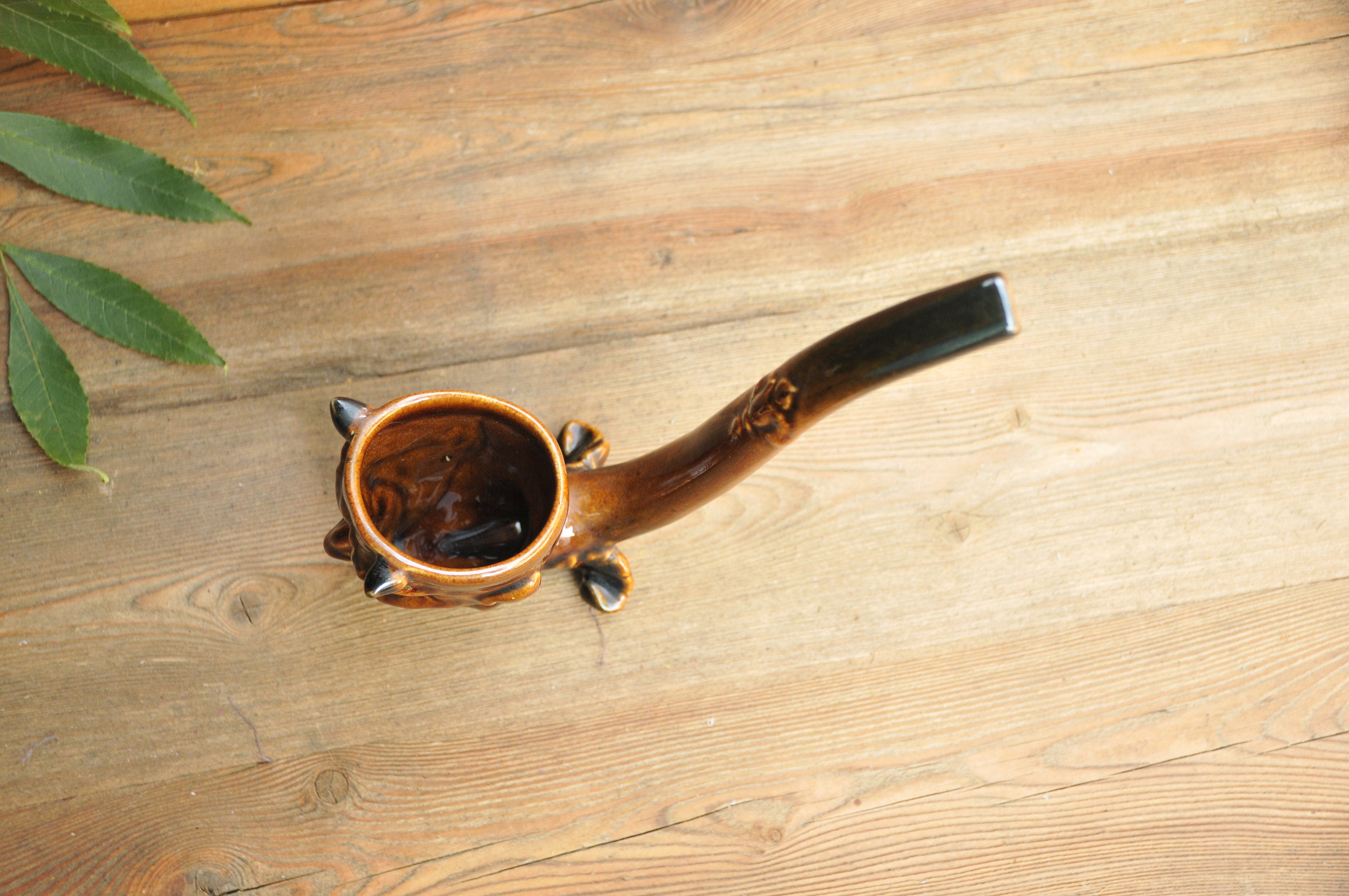 Antique Ceramic Devil's Mug Decorative Smoking Pipe Devil - Etsy