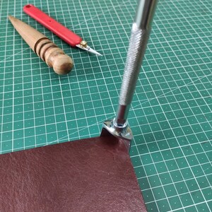 Corner Punch Leather Half-round Punching Tool Circle Strap Punch Tool ...
