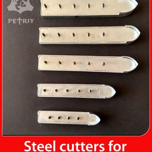 Cutters for Leather, Punches for Leathercraft for Professional, Steel ...
