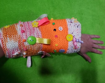 Fidget Sleeve/sensory Muff Twiddle Fiddle Alzheimer's - Etsy