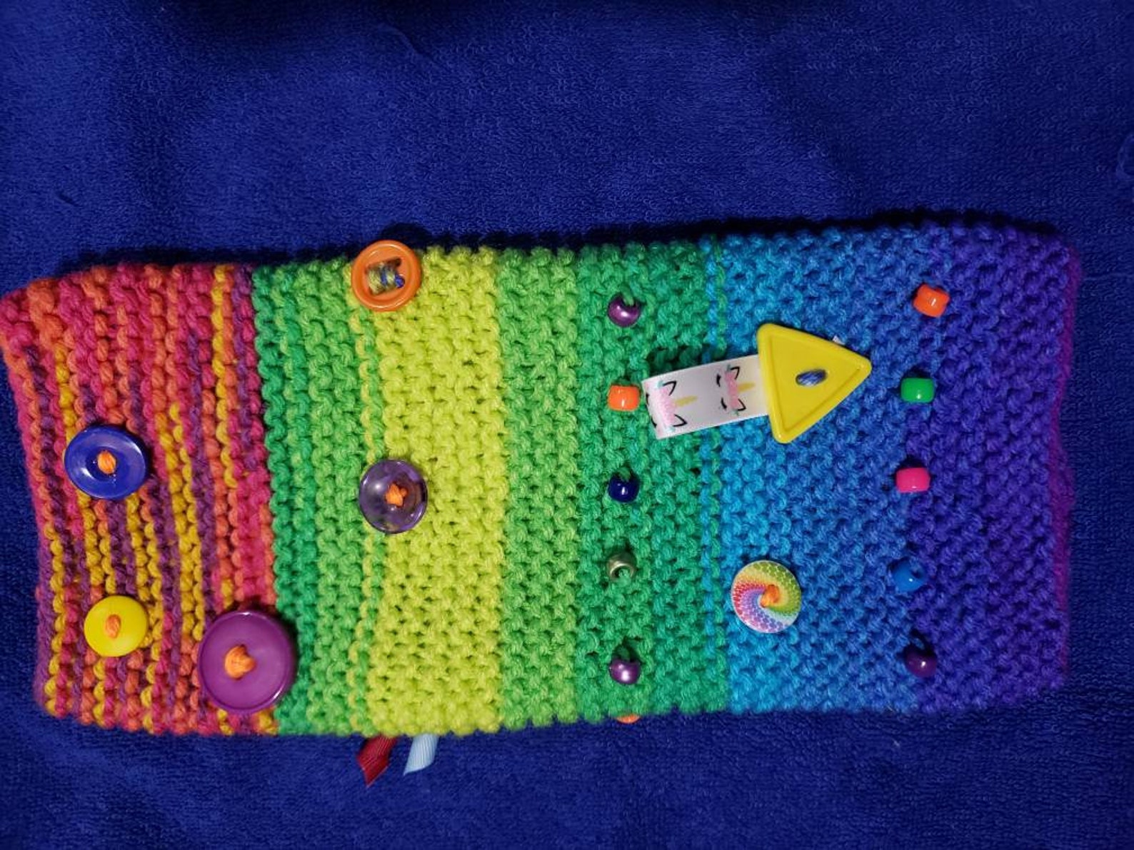 Fidget Sleeve/sensory Muff Twiddle Fiddle Alzheimer's - Etsy
