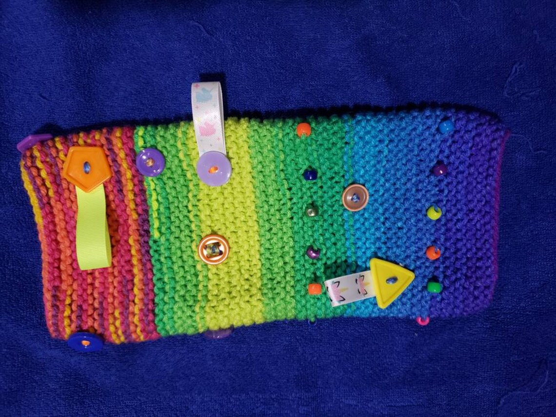Fidget Sleeve/sensory Muff Twiddle Fiddle Alzheimer's - Etsy