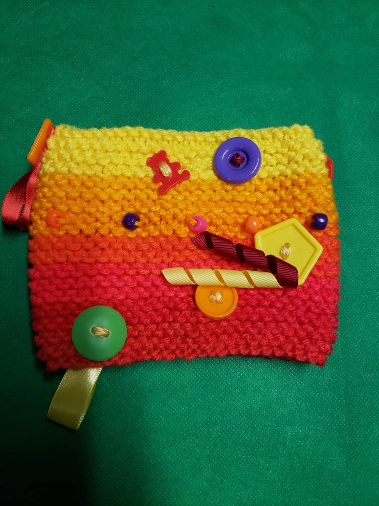 Xlarge Adult Twiddle Cuff/sensory Bracelet Fidget Fiddle Soother ...